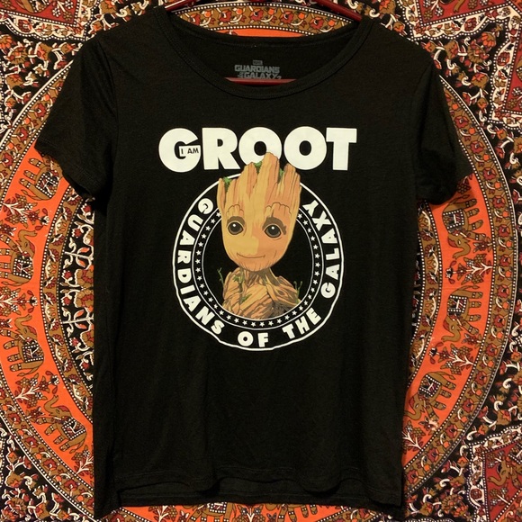 Marvel | Tops | I Am Groot Tshirt | Poshmark
